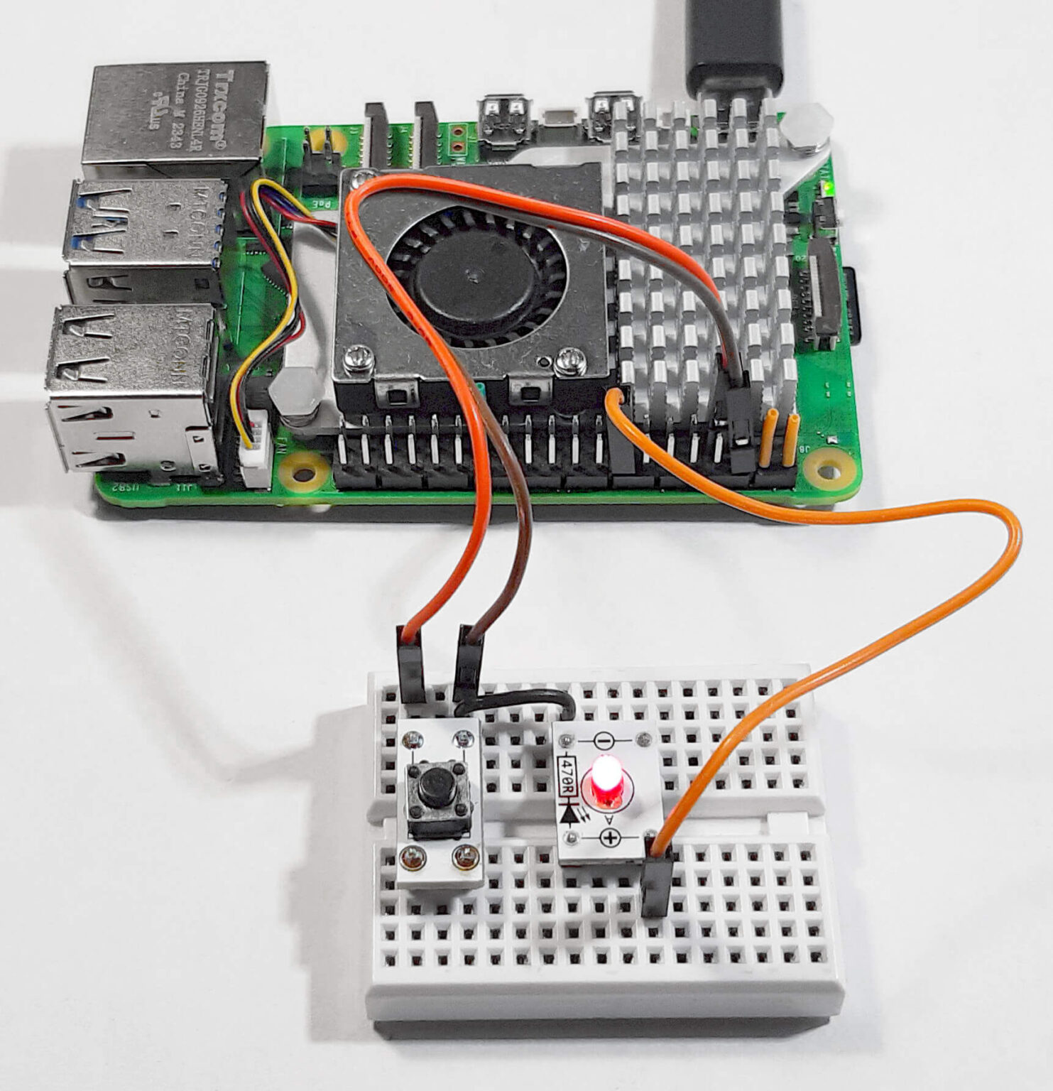 Raspberry Pi GPIO Eingaben: Taster, Encoder, Matrix