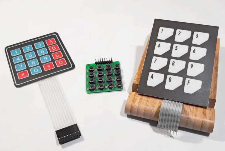 Raspberry Pi GPIO Eingaben: Taster, Encoder, Matrix