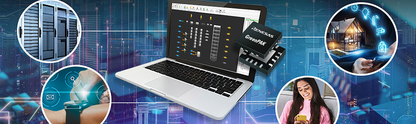 GreenPAK™: Flexible Mixed-Signal-ICs von Renesas