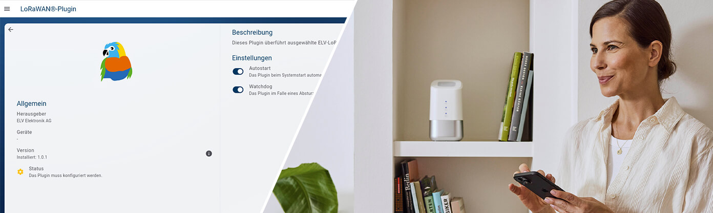 LoRaWAN und Homematic IP per Plugin verbinden